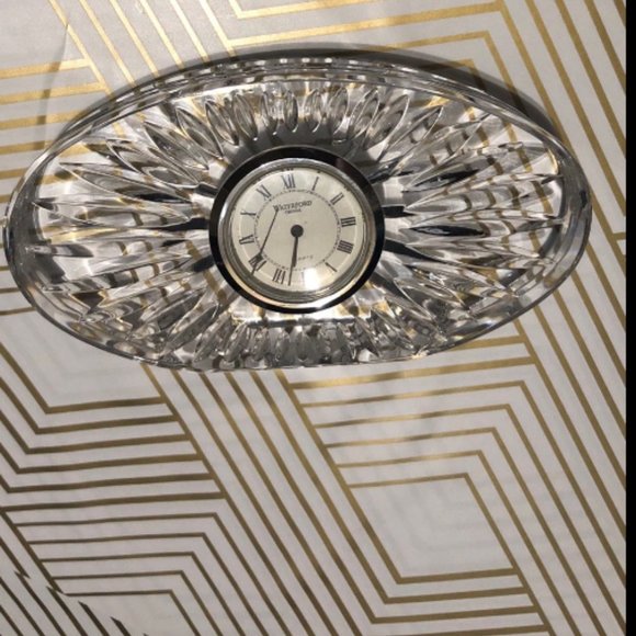 Waterford Crystal Oval Clock at Patrice Hassinger blog